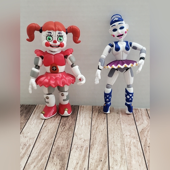 FNAF | Toys | Fnaf Circus Baby And Ballora Action Figures | Poshmark